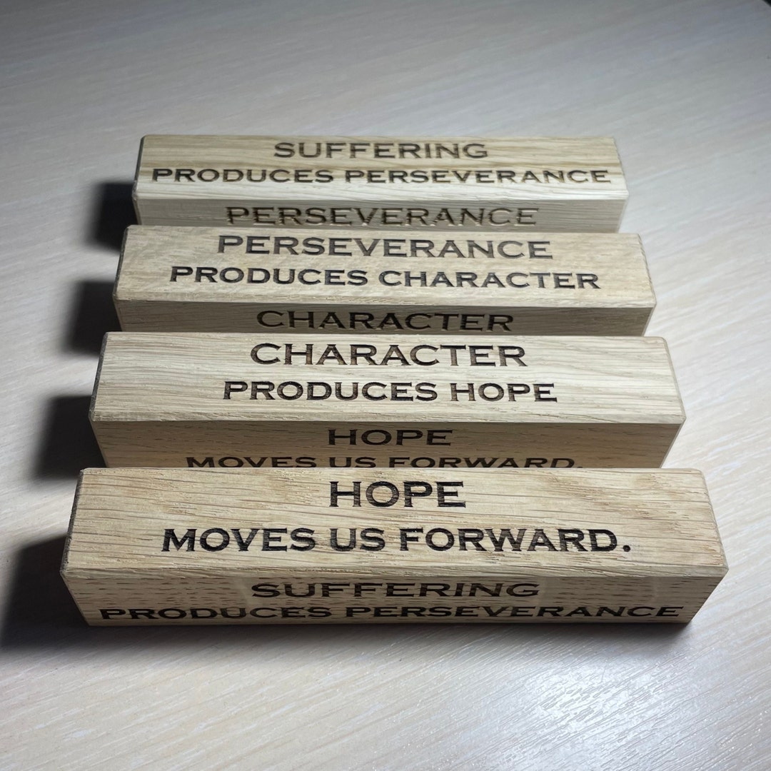 Custom Memory Block Engraved Wooden Blocks, Personalized Christian ...