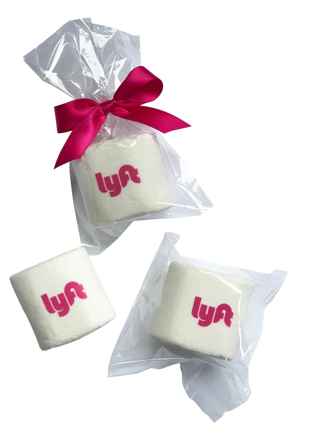 Corporate Gifts. Logo Branded Marshmallow. Individually Wrapped ...