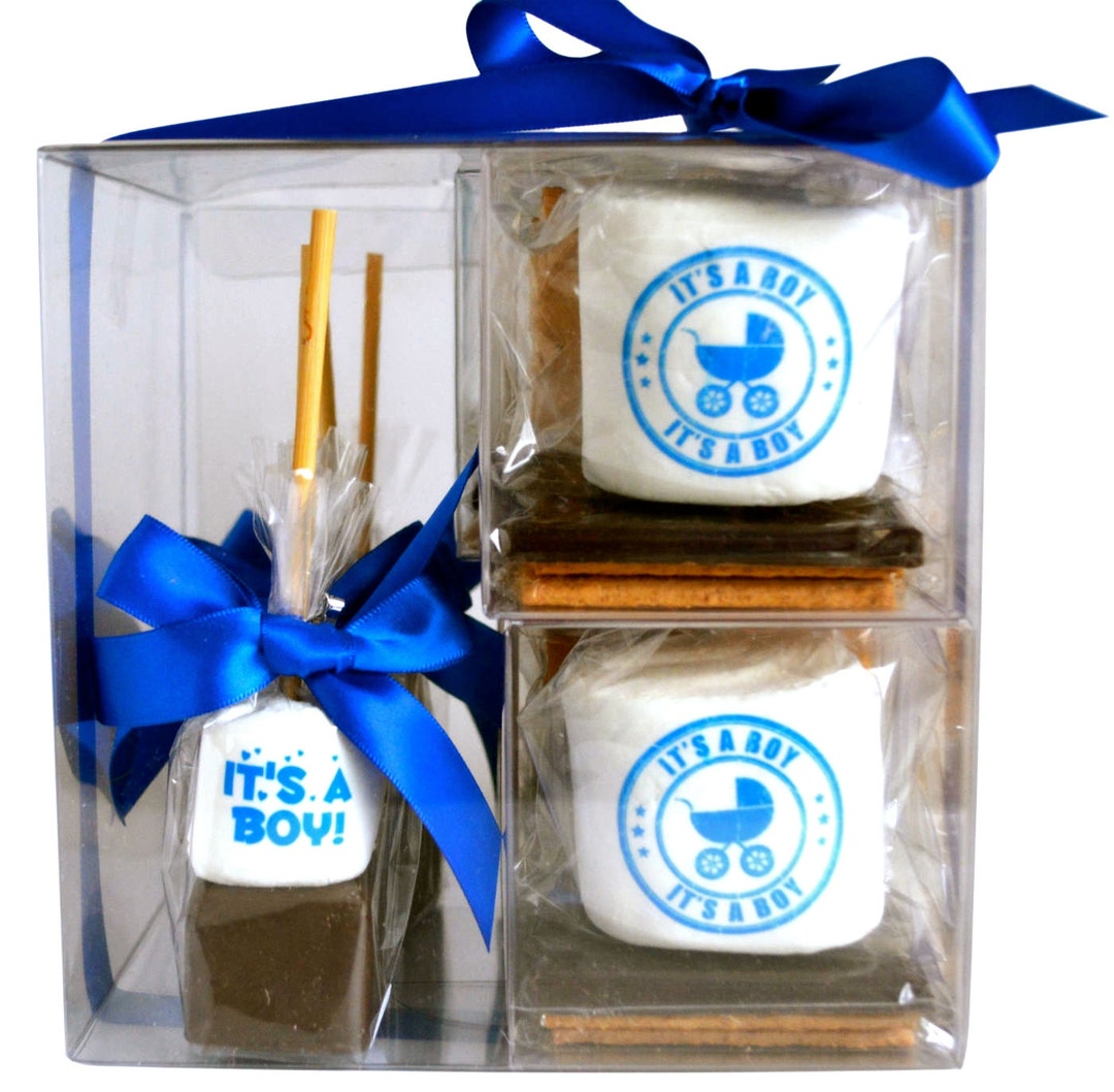 New Baby Gift. Its A Boy. Congratulations Gift. Unique Gift Basket Idea ...