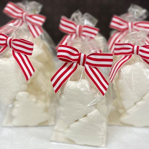 Christmas Tree Marshmallows. Hot Chocolate Toppers. Vanilla - Etsy