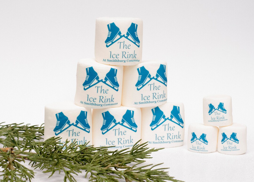 Logo Marshmallows. Branded Marshmallows. Photo Marshmallows ...
