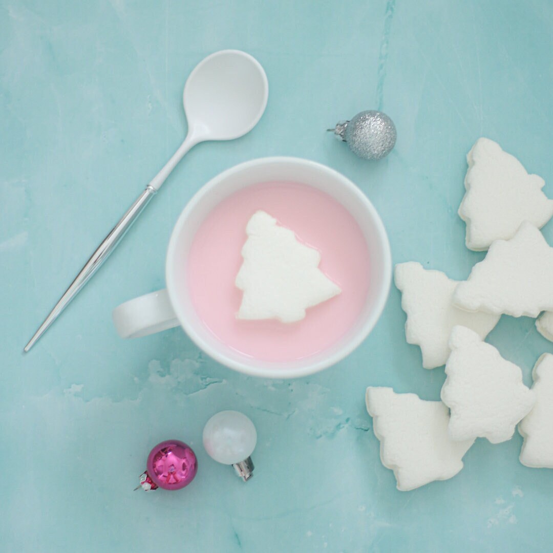 Christmas Tree Marshmallows. Hot Chocolate Toppers. Vanilla ...