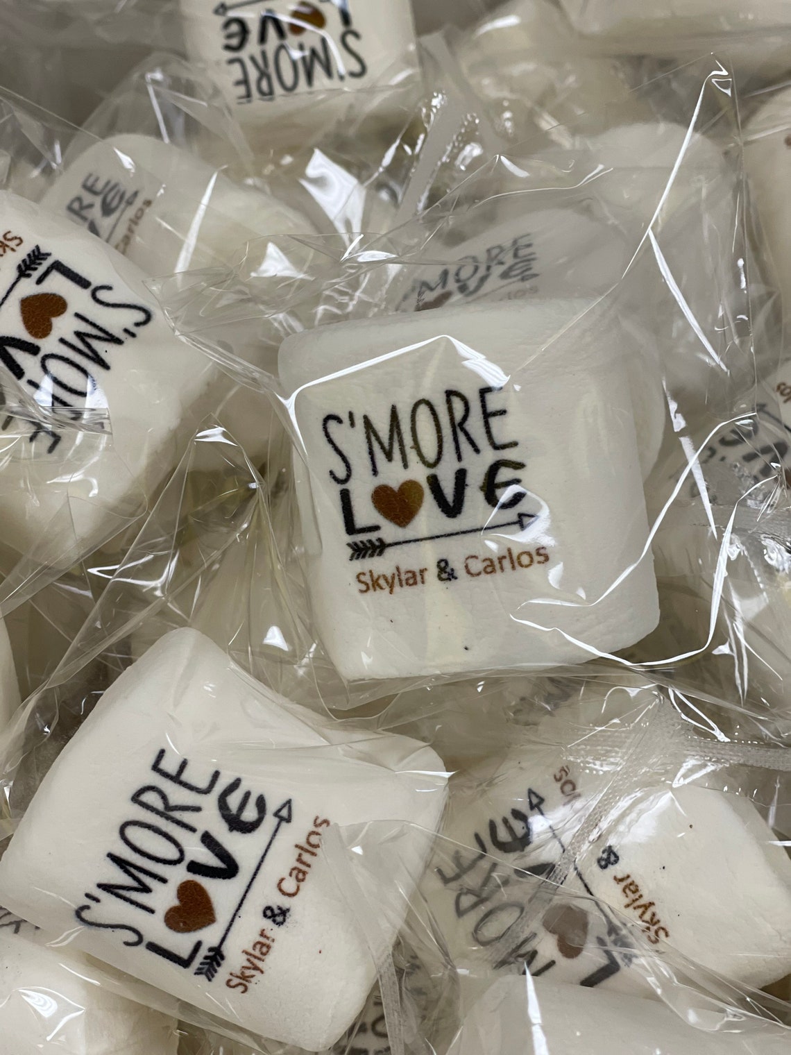 Logo Marshmallows. Branded Marshmallows. Photo Marshmallows. - Etsy