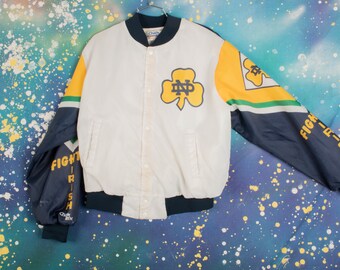 Vintage Notre Dame Jacket - Etsy