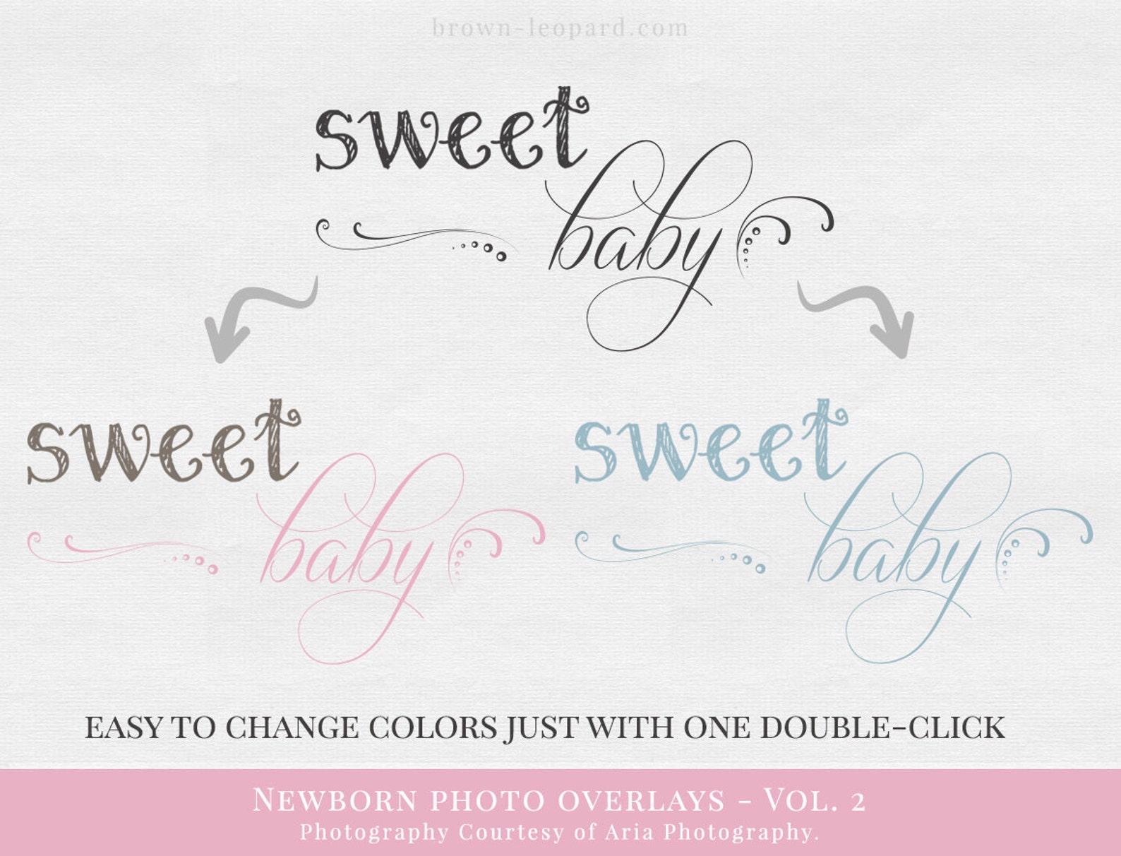 Newborn Photo Overlays Vol.2 Newborn Word Art Photography - Etsy