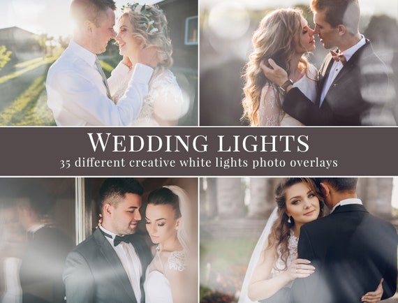 35 Different White Lights Photo Overlays for Photoshop Light - Etsy