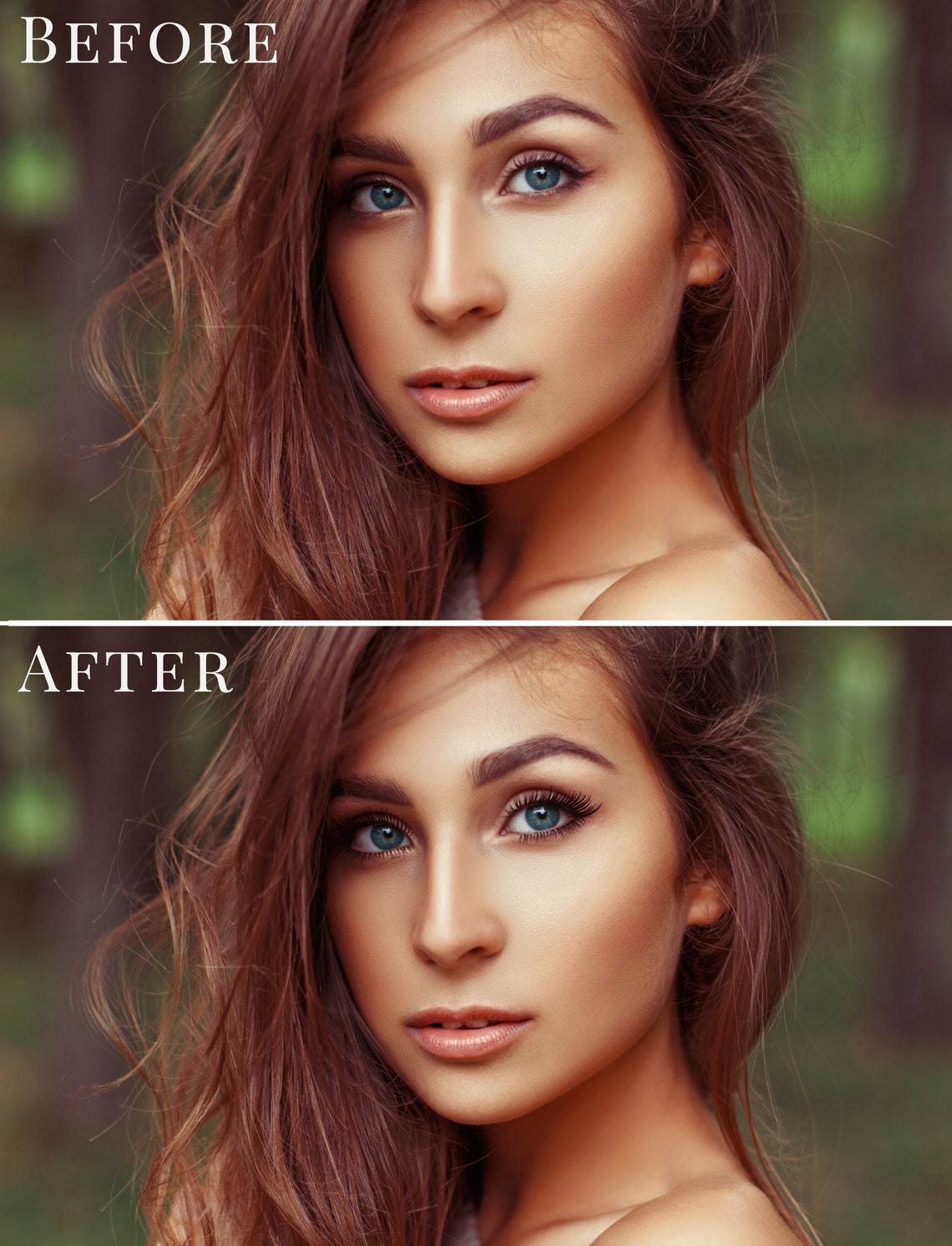 Diva Lashes Photo Overlays for Photoshop, Creative Portrait Overlays ...