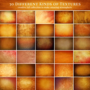 Fall Textures for Photoshop "warm Fall", Creative Warm Autumnal ...