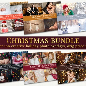 All in One - "christmas Bundle" - All Our Christmas Photo Overlays in ...
