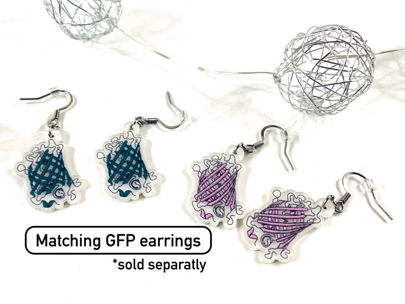 GFP Glow-in-the-dark Ornament // Green Fluorescent Protein - Etsy