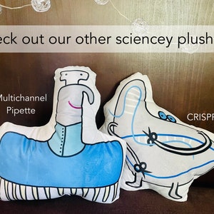 Multichannel Pipette Plushie // Wet Lab Research, Molecular Biology ...