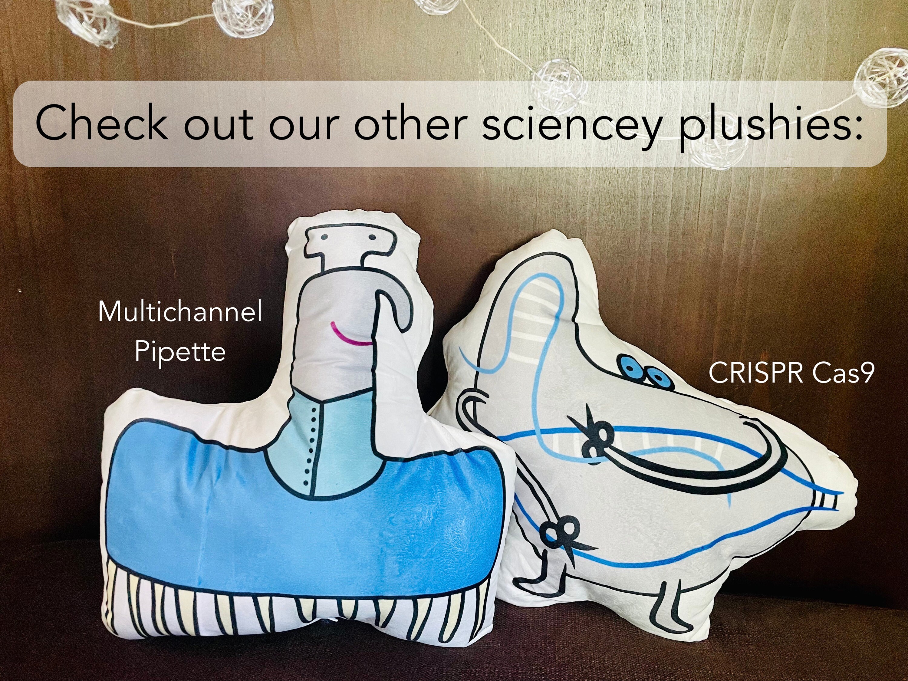 Multichannel Pipette Plushie // Wet Lab Research, Molecular Biology ...