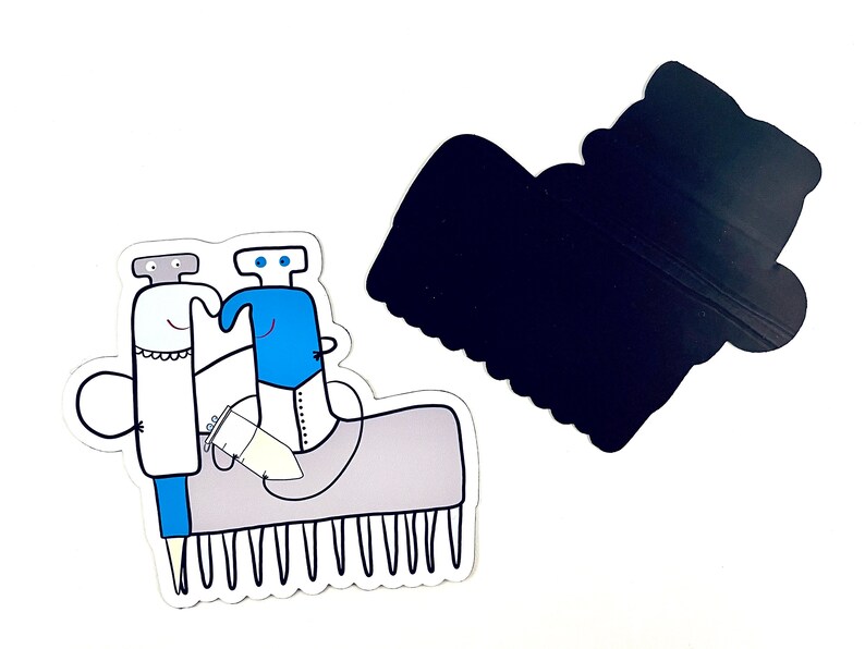 Pipette and PCR Tube Family Magnet // Cute Lab Equipment - Etsy