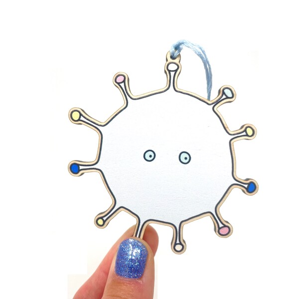 Virus Ornament - Etsy