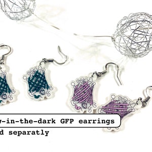 Green Fluorescent Protein (GFP) Sticker // Vinyl, Waterproof, and ...