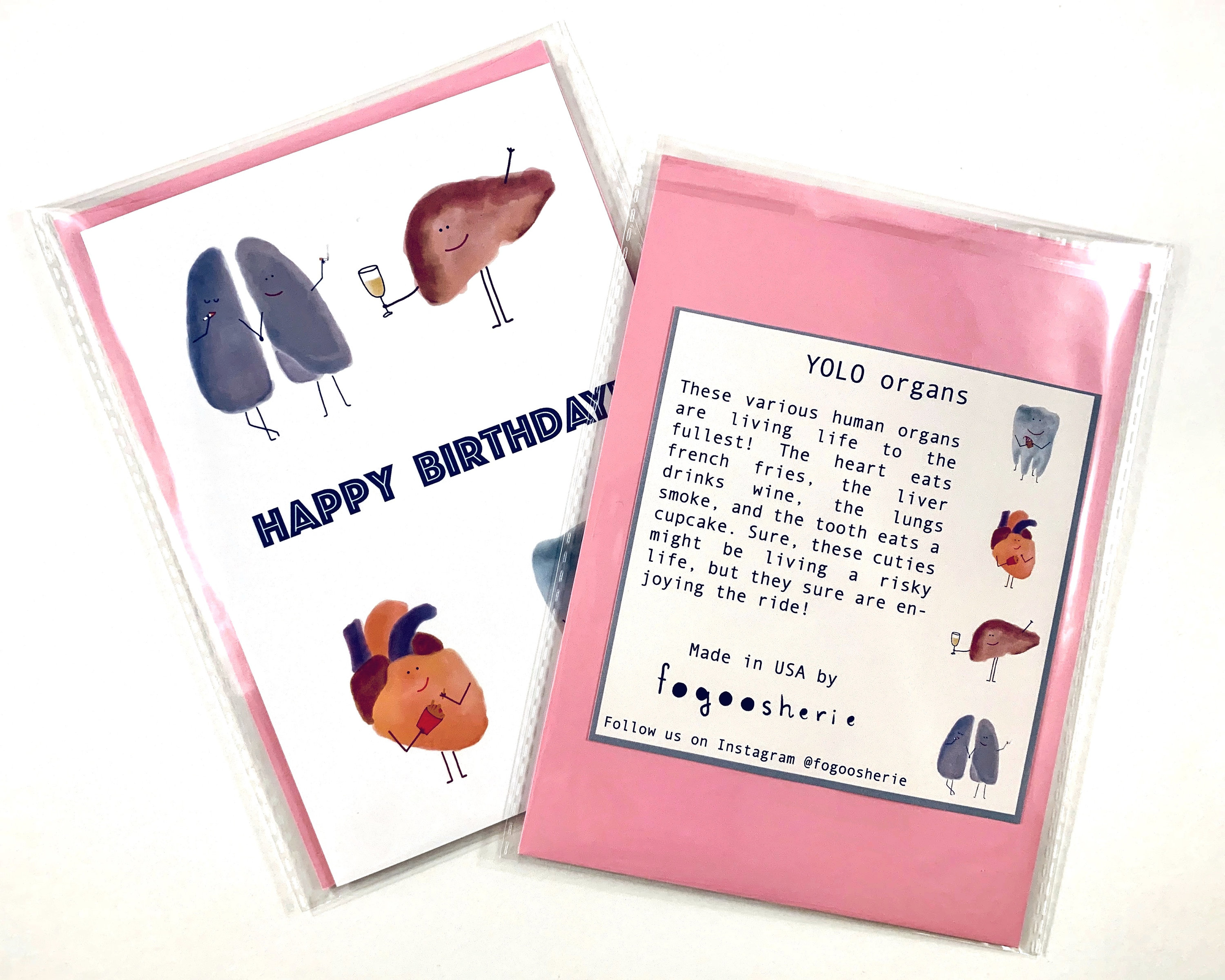 YOLO Happy Birthday Greeting Card - Etsy