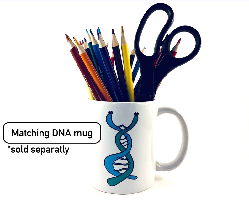 Cute DNA Love Greeting Card | Etsy