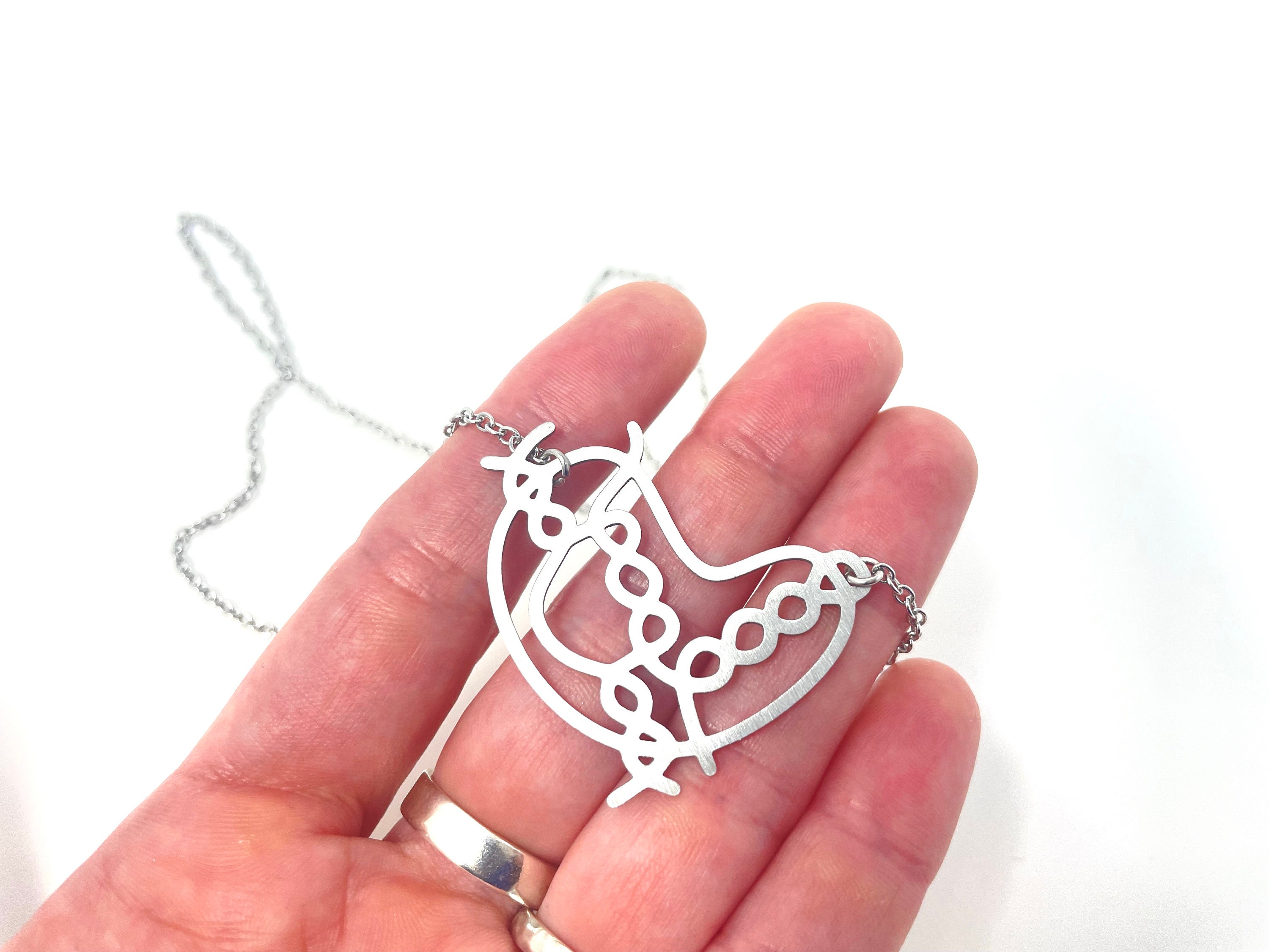 CRISPR Cas9 Necklace // Molecular Biology Pendant // - Etsy Canada