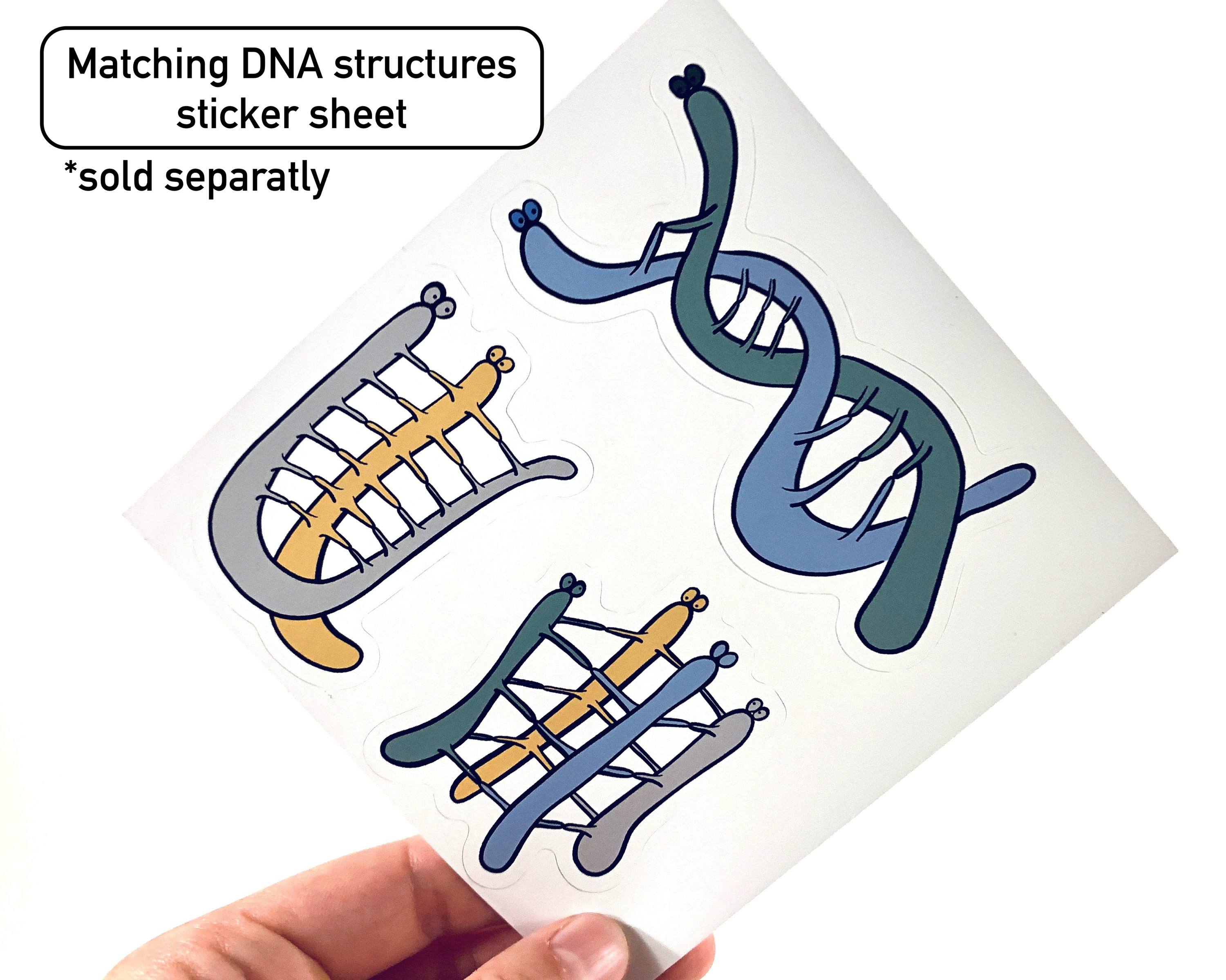 Cute DNA Love Greeting Card - Etsy