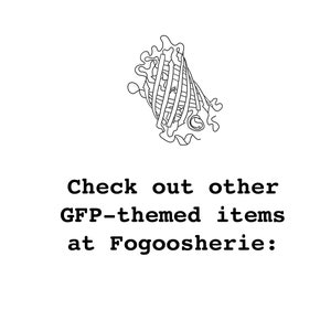 Green Fluorescent Protein GFP Sticker // Vinyl Waterproof | Etsy