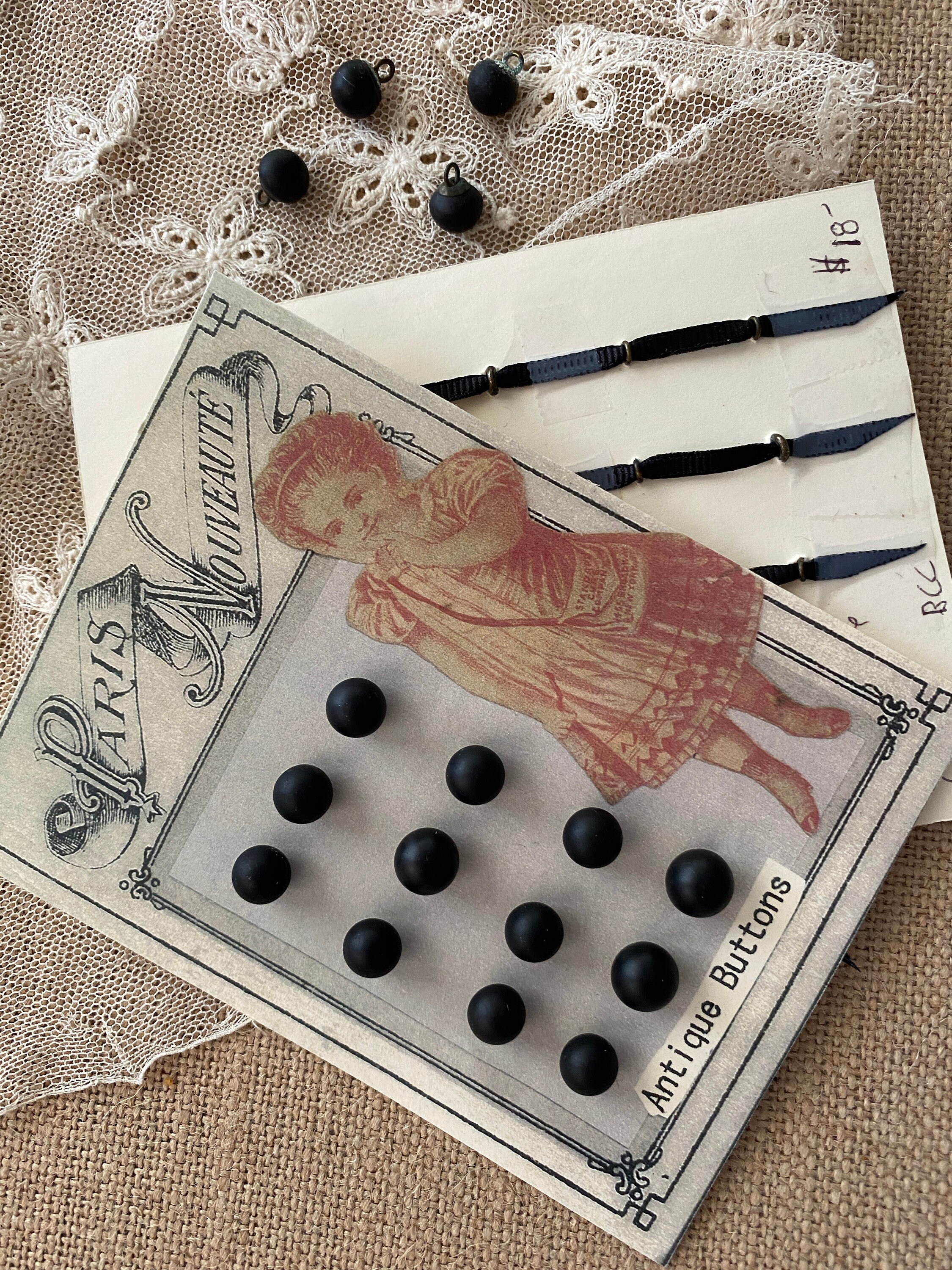 Vintage Black Glass Sphere Buttons, Shoe Buttons, 1880 to 1915 - Etsy