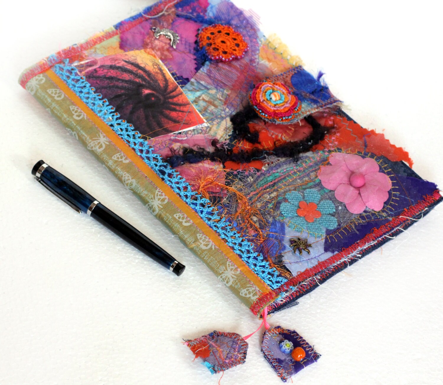 XL Journal Diary Sketchbook. Meditation in Orange. CUSTOM - Etsy