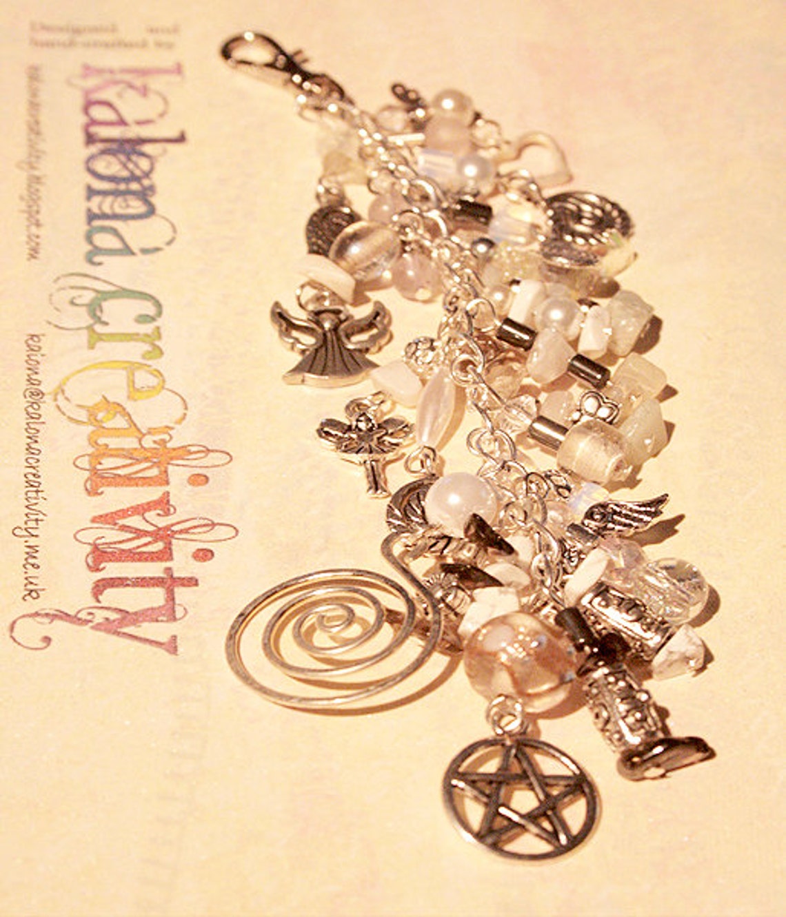Hot Valentine Bag Charm Elemental Fire Funky and Functional - Etsy