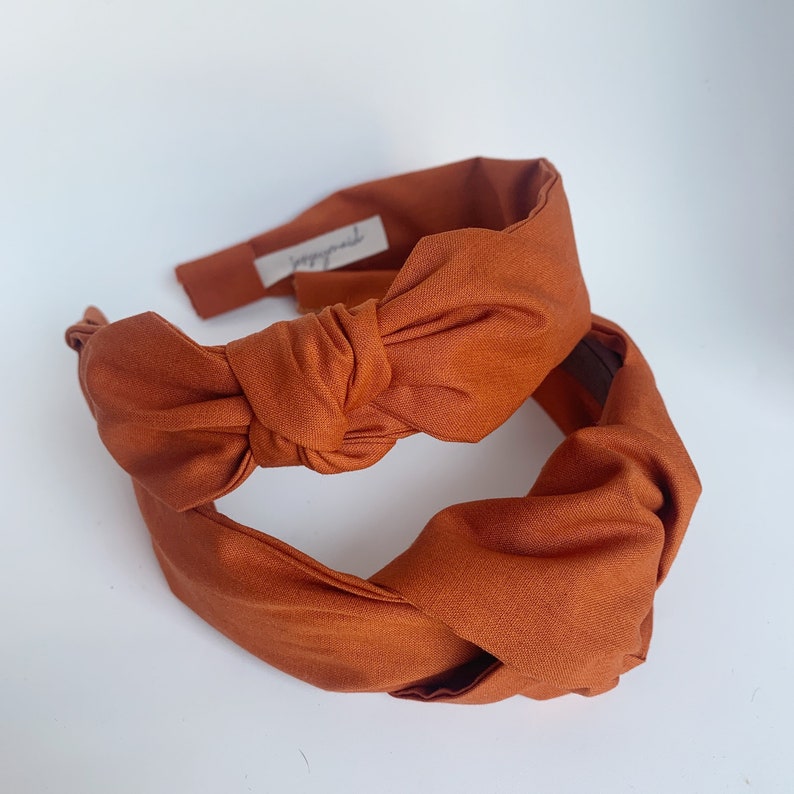 Headbands for Women Dark Rust Autumn Headband Women's | Etsy