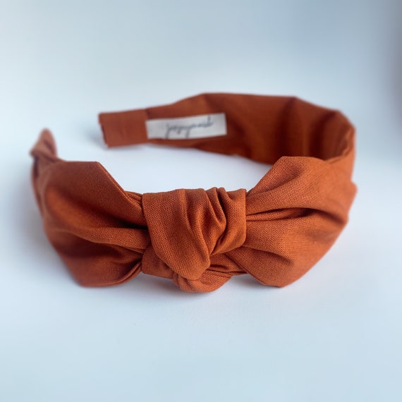 Headbands for Women Dark Rust Autumn Headband Women's | Etsy