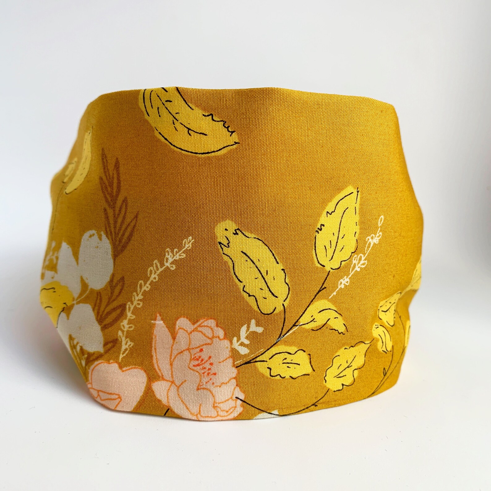Fabric Headbands for Women Yellow Retro Hair Bands . Fall Hair - Etsy