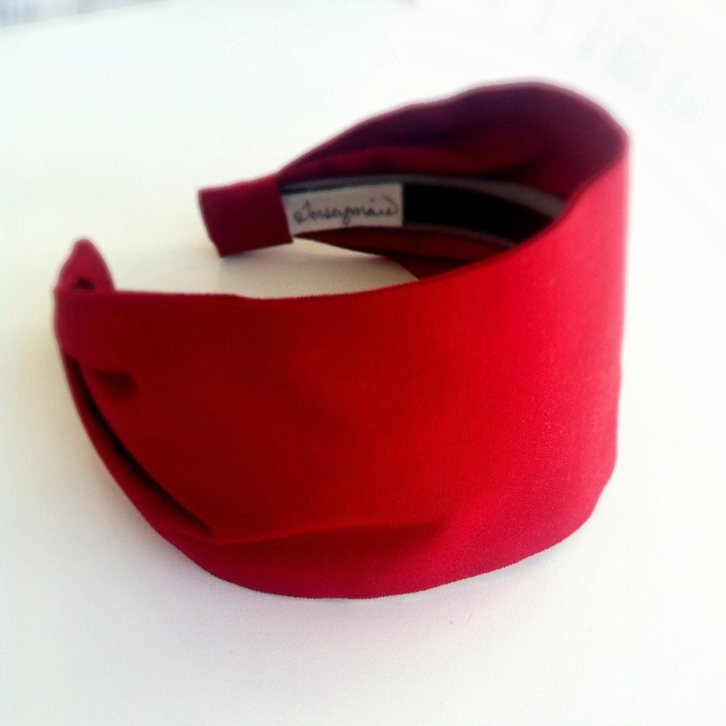 Red Headband - Etsy
