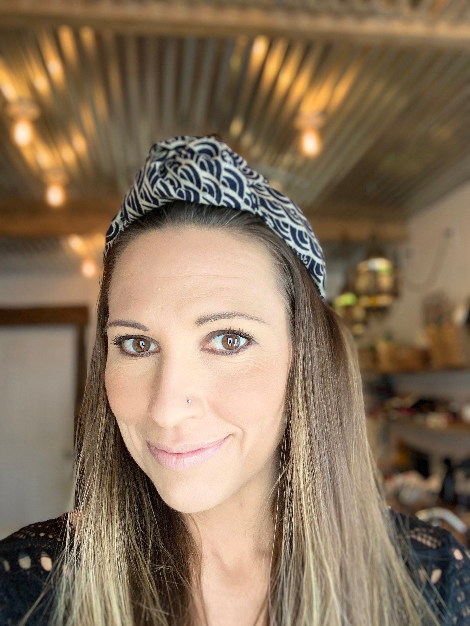 Japanese Water Knotted Turban Womens Headbands Gift for Her - Etsy