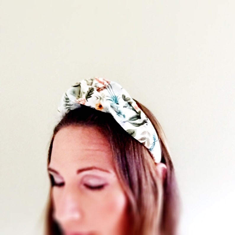 Large Top Knot Turban Headband Hairband Hair Accessories No Slip Stay ...