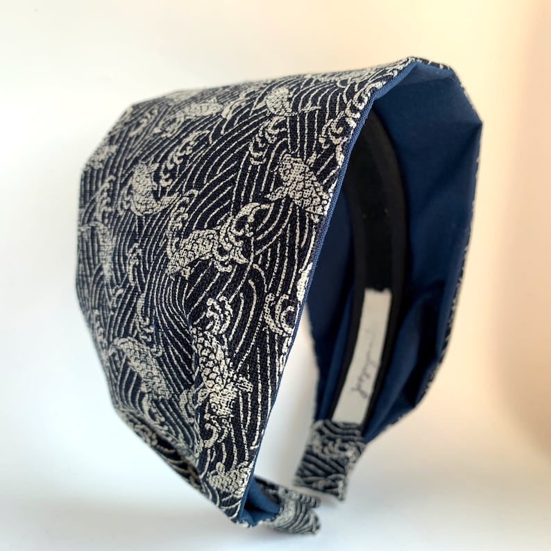 Japanese Headbands for Women Koi Fish Fabric Hairband Japanese Head ...