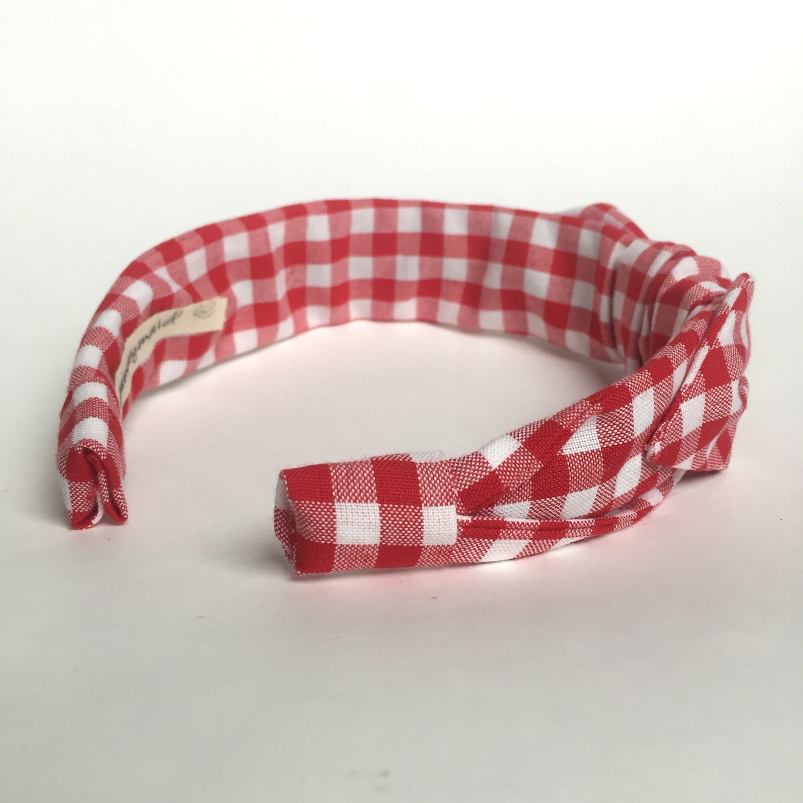 Headbands for Women Red Gingham Headband Women's Fabric - Etsy