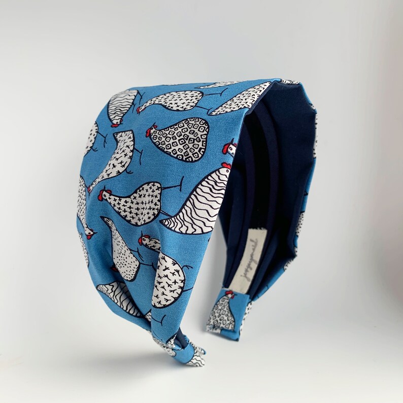 Hen Headband Turban for Women Cotton Fabric Hairband Chicken - Etsy