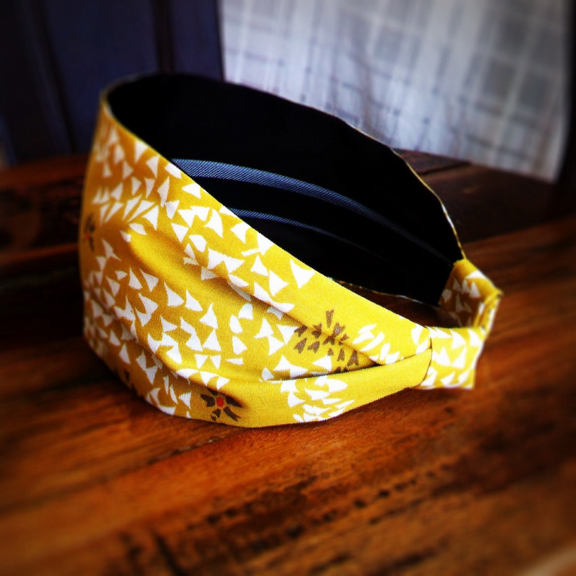 Fabric Headbands Women Yellow Retro Hair Bands . Summer Hair - Etsy