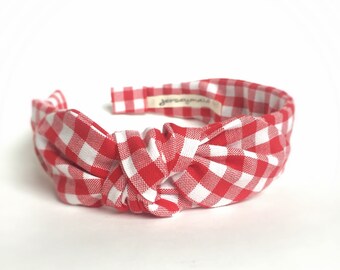 Red Head Band - Etsy