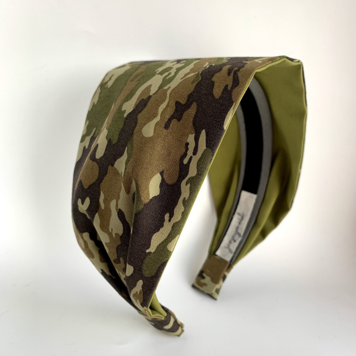 Camo Headbands for Women Camouflage Hairband Adult Headband Woman Olive ...