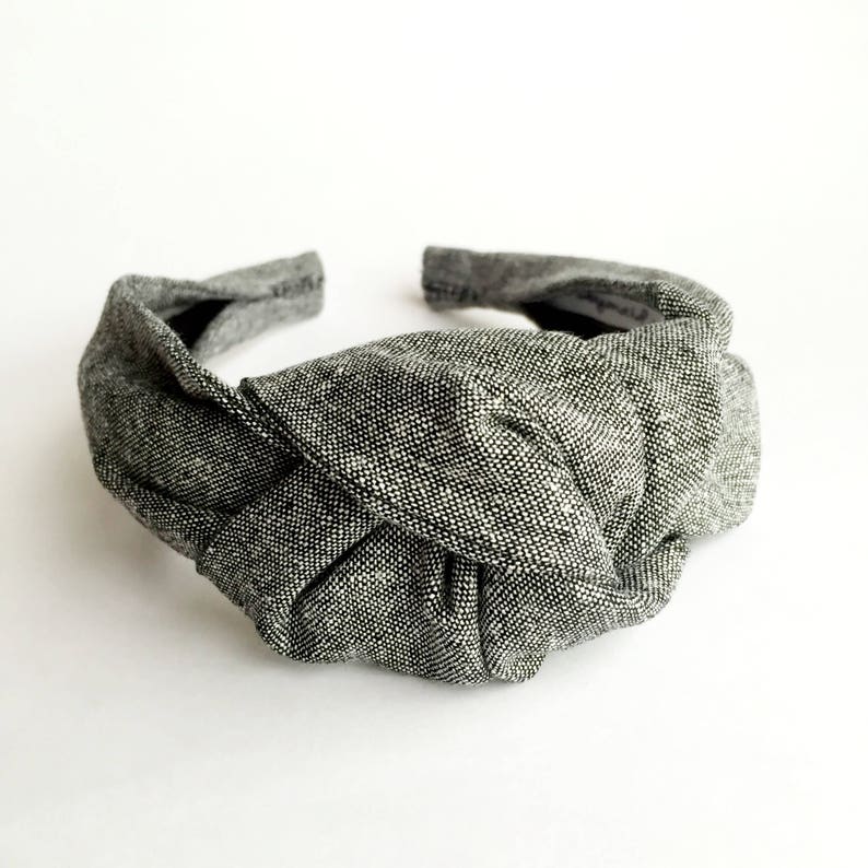 Headbands For Women Knotted Top Knot Headband Adult 40s Etsy