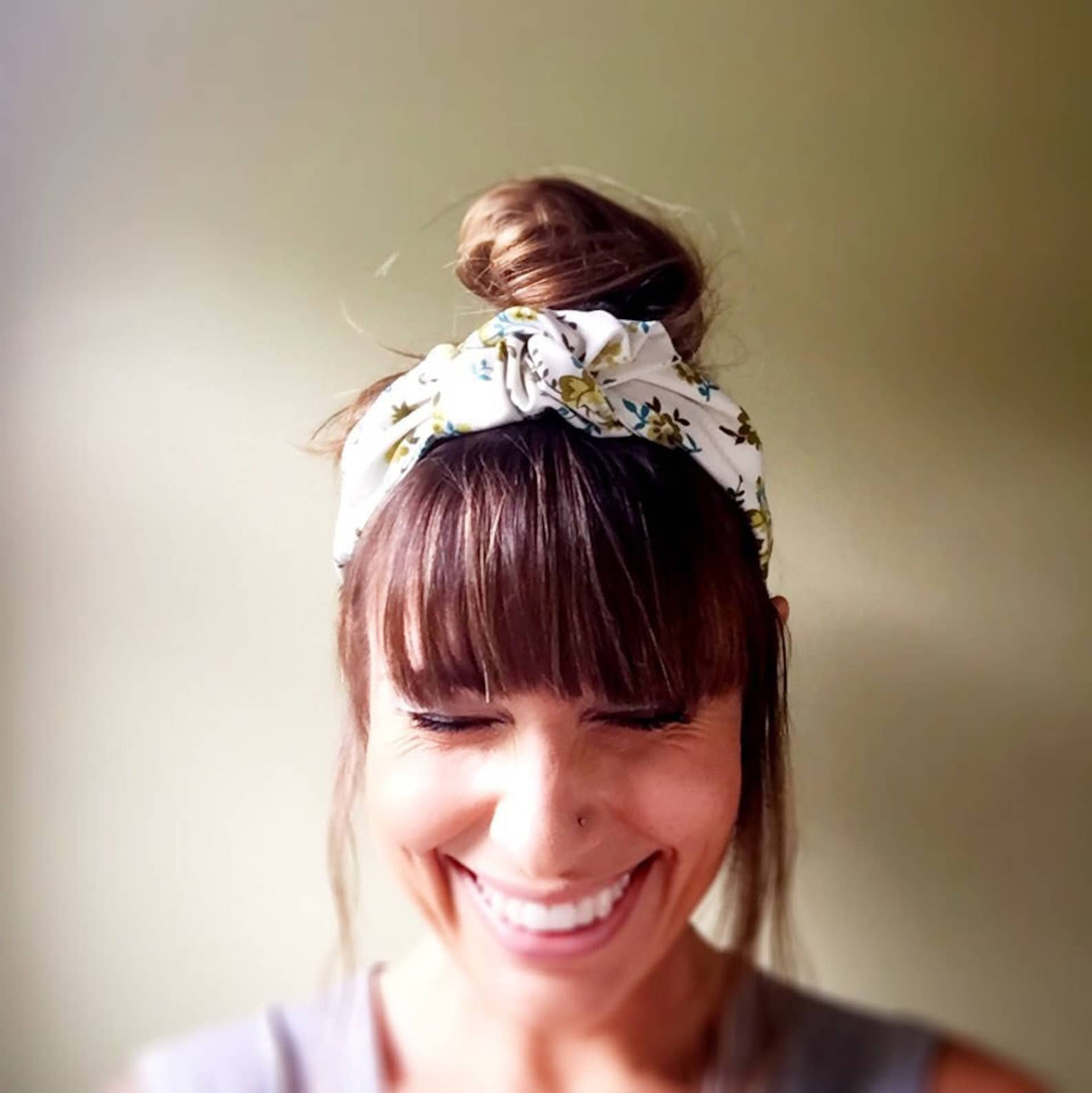 Womens Headbands Gift for Her Ladies Headband Top Knot - Etsy