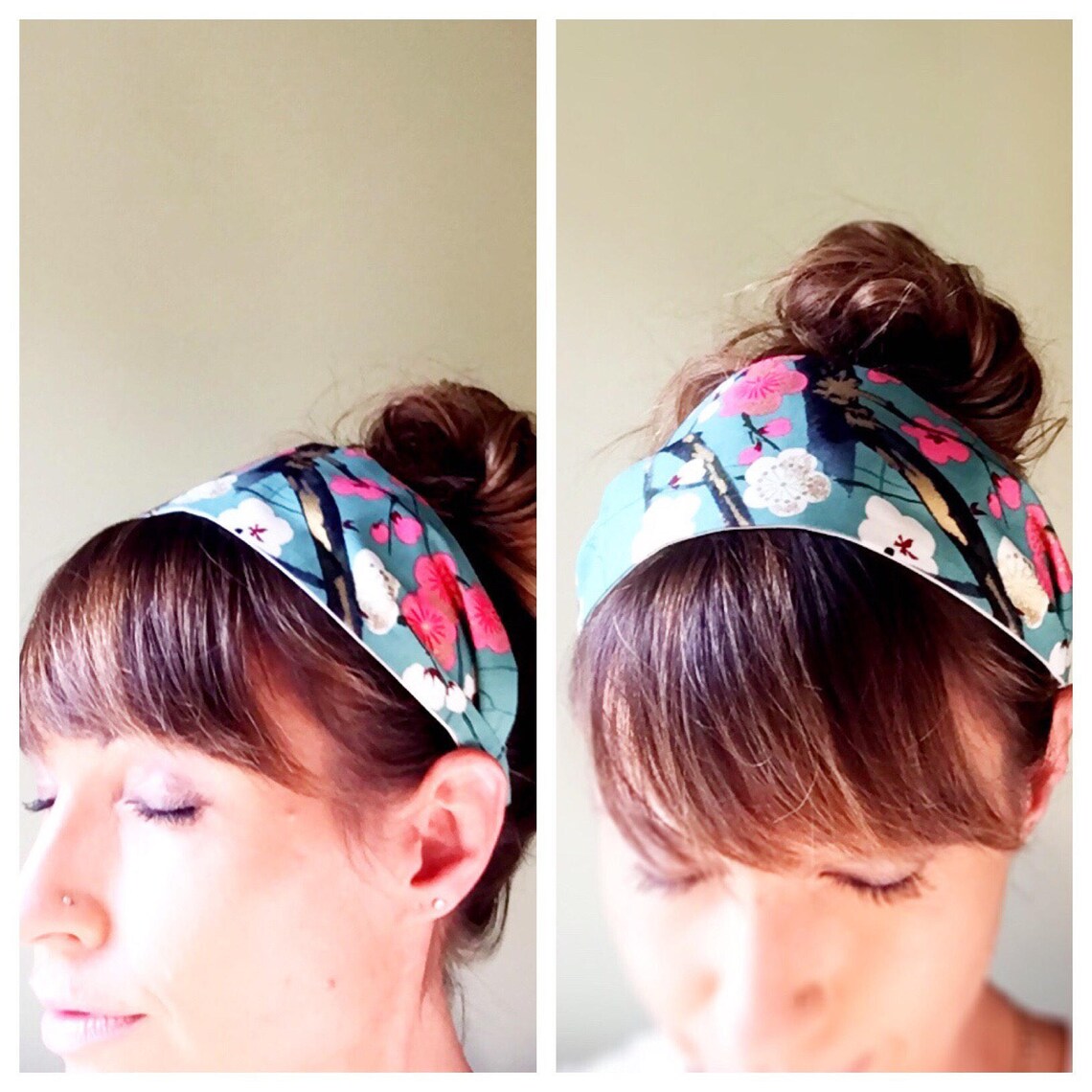 Womens Headbands Gift for Her Elegant Ladies Wide Headband | Etsy