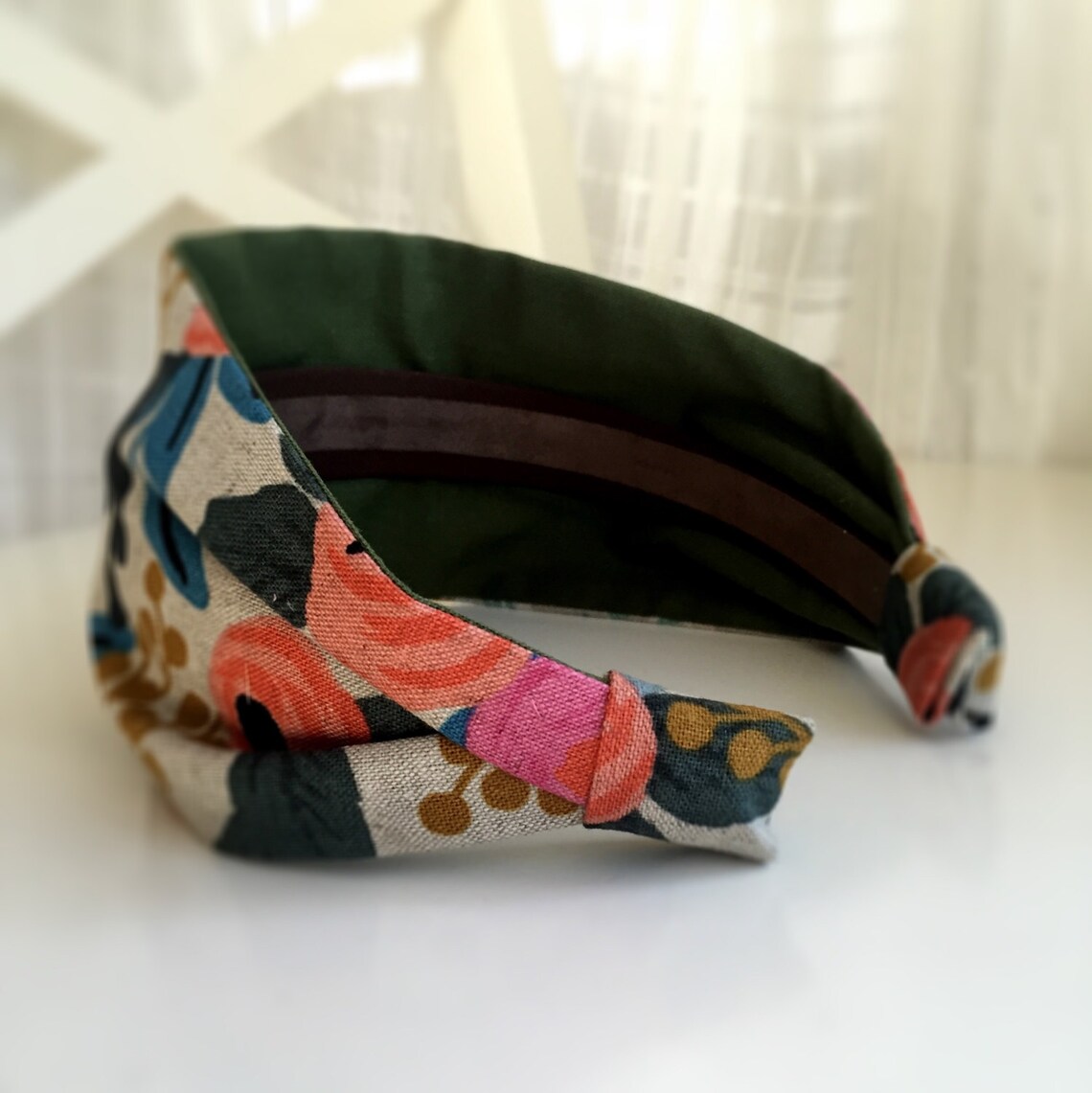 Linen Headband for Women . Jerseymaid Adult Headband Woman Structured ...