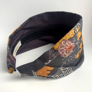 Halloween Spider Web Autumn Fabric Headbands for Women Hair Bands ...