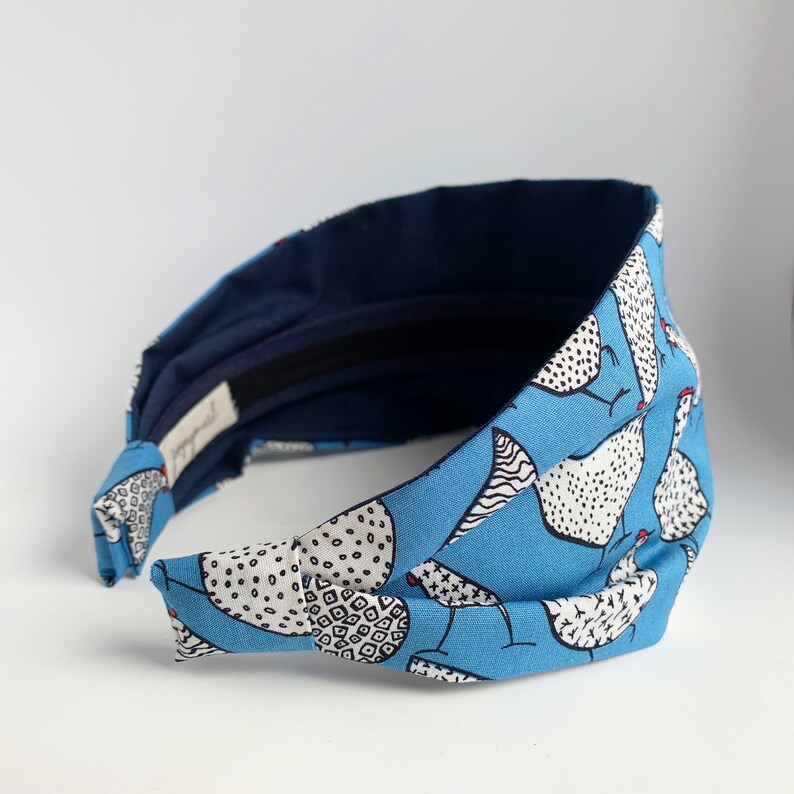 Hen Headband Turban for Women Cotton Fabric Hairband Chicken - Etsy
