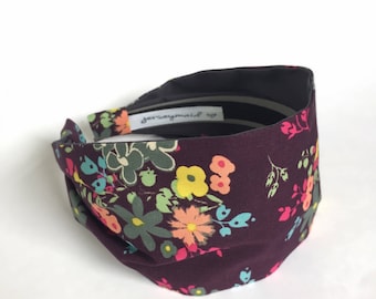 Fabric Headbands for Women Flower Head Band Women's | Etsy