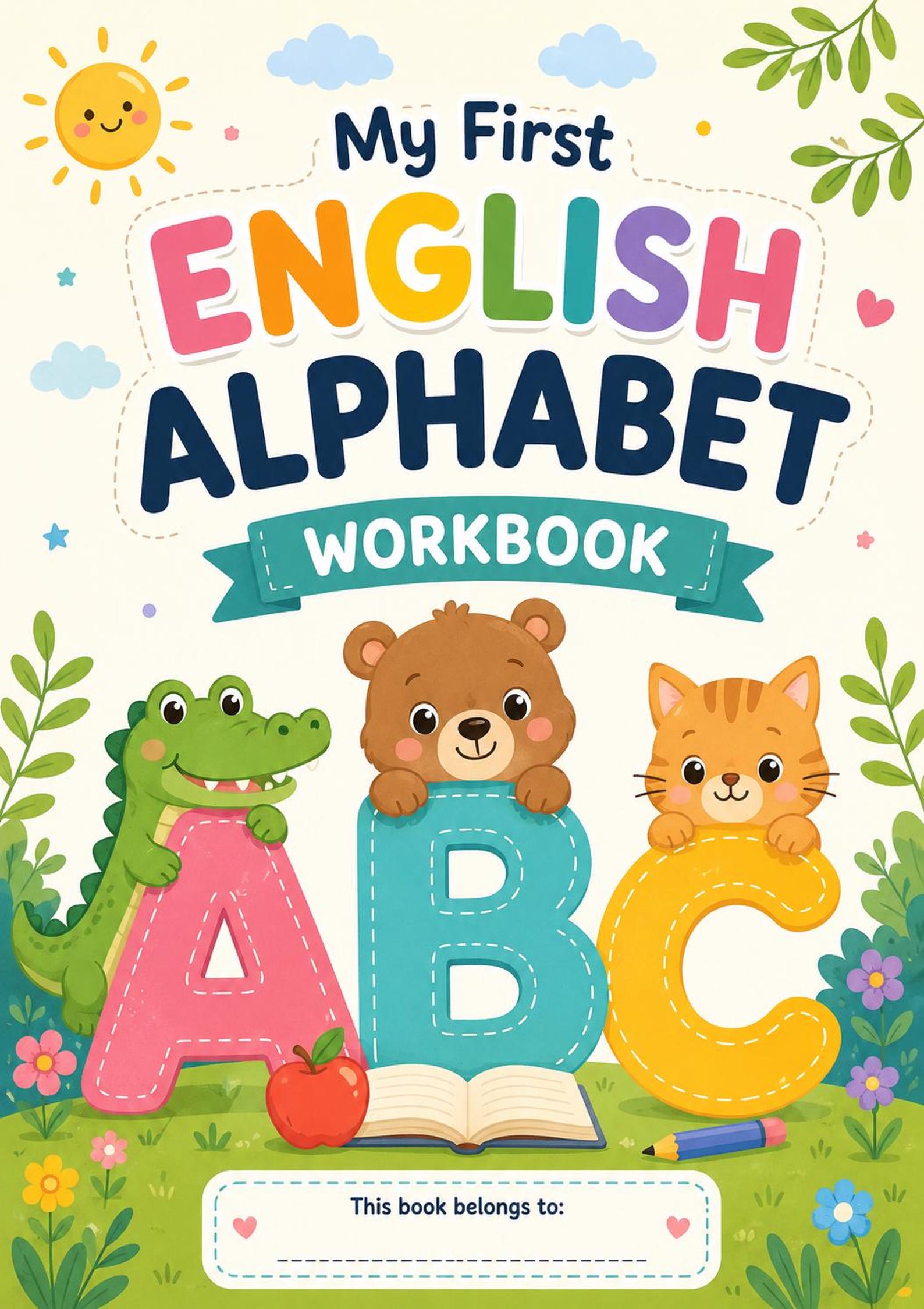 Alphabet Workbook A–Z – Printable Letter Tracing Practice (digital ...