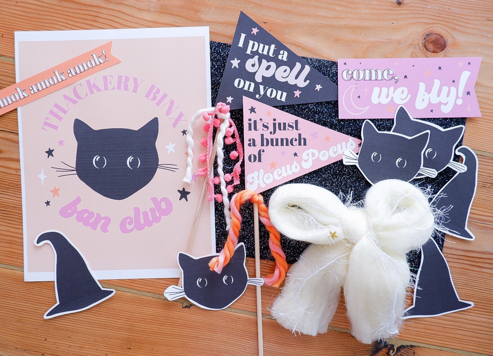 Hocus Pocus Halloween Printables Halloween Party I Put a | Etsy