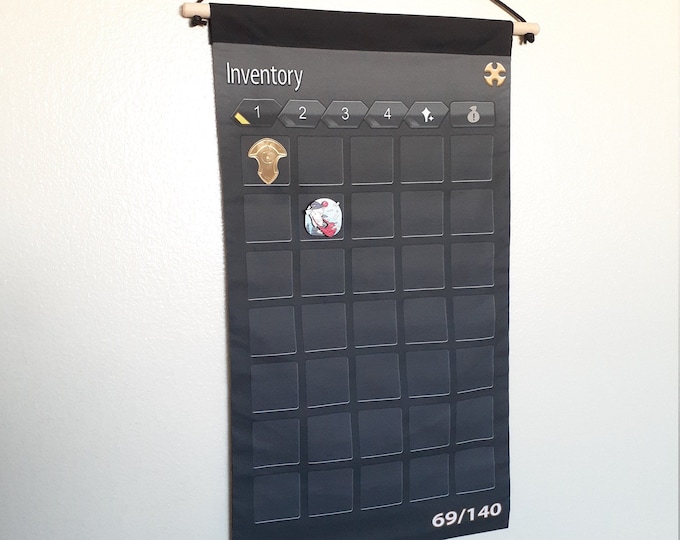 FFXIV Inventory Pin Banner - Etsy
