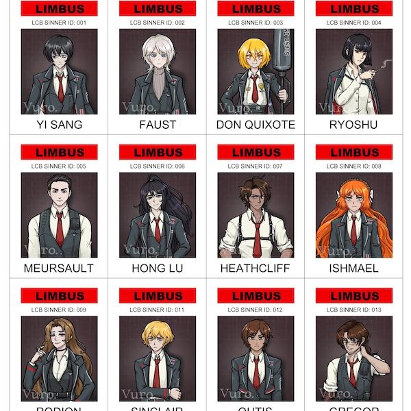 Limbus Company - Etsy